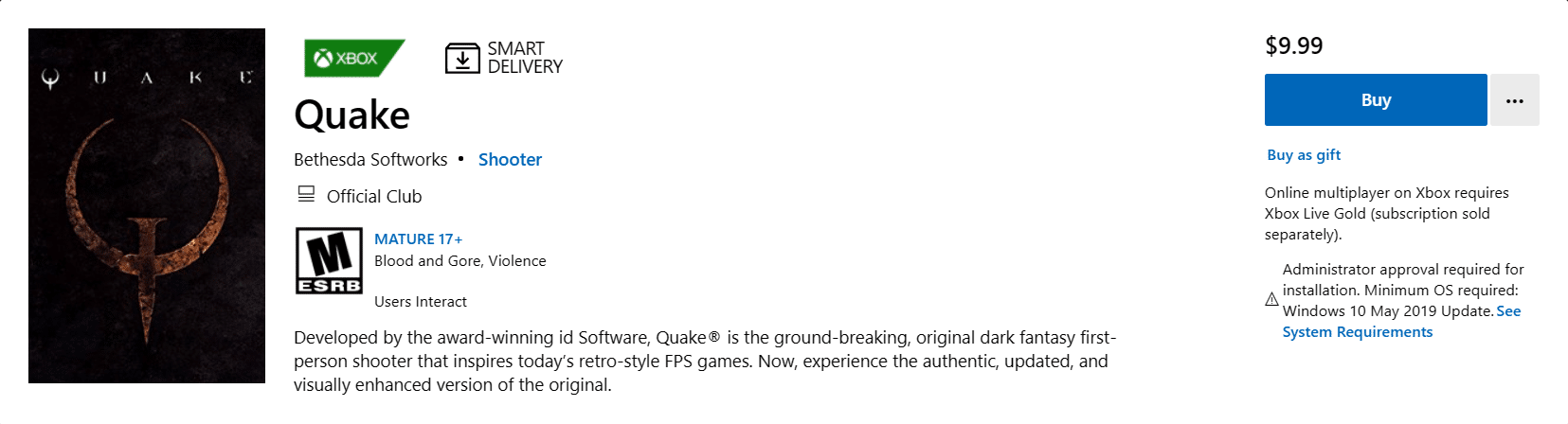 Quake is now available for Xbox - XboxEra