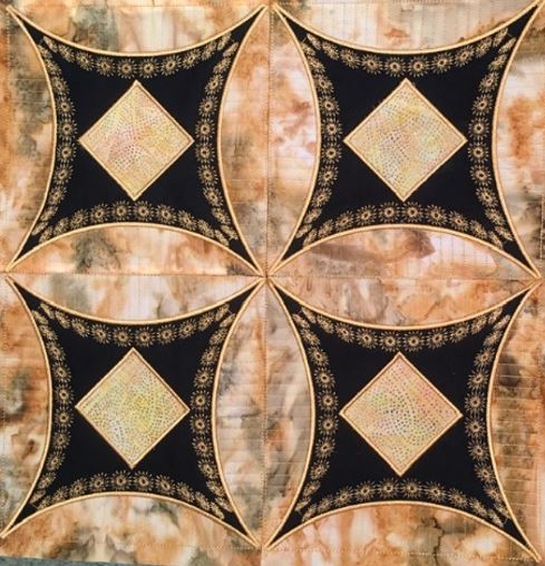 Cathedral Window Quilt Block