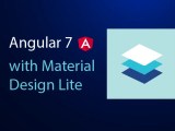 Material Design Lite With Angular 7 Xfinity Soft