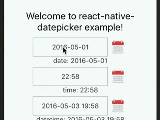 React Native Datepicker Npm