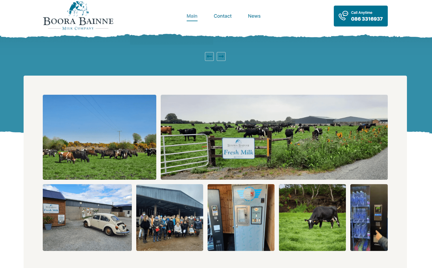 Boora Bainne Milk Company - Xpandwebdeisgn