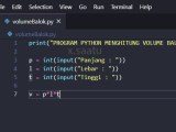 Program Python Sederhana
