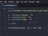 Program Python Sederhana