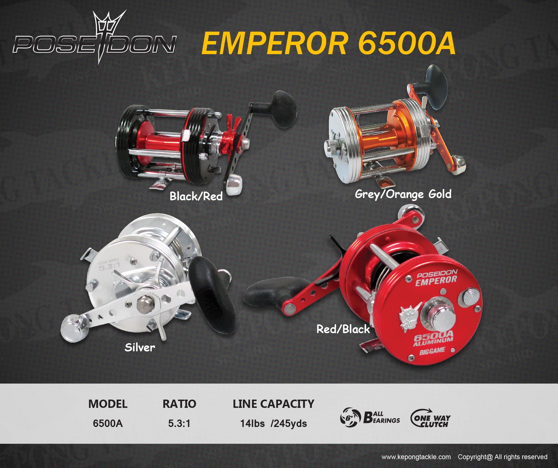 Poseidon Reel 6500A - xtremehook