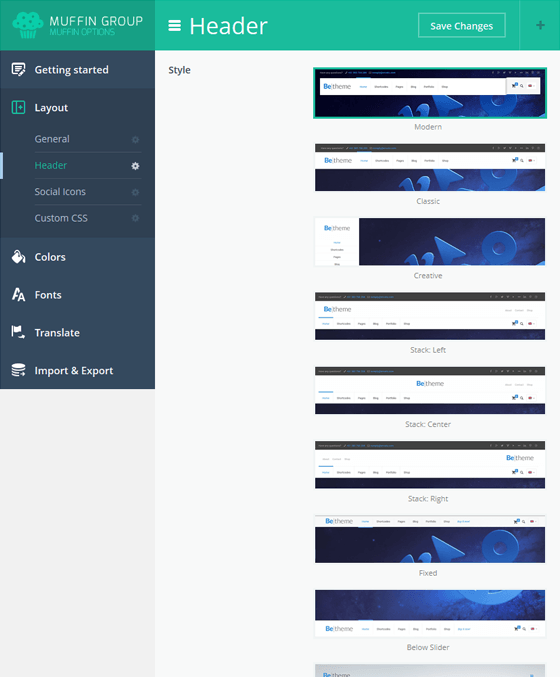 header-layout - Xylus Themes