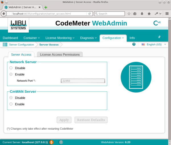 Licensing System on YateBTS products with Wibu Systems