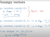 Deep Learning 1 0 0 8 Notes On Python Numpy Vectors