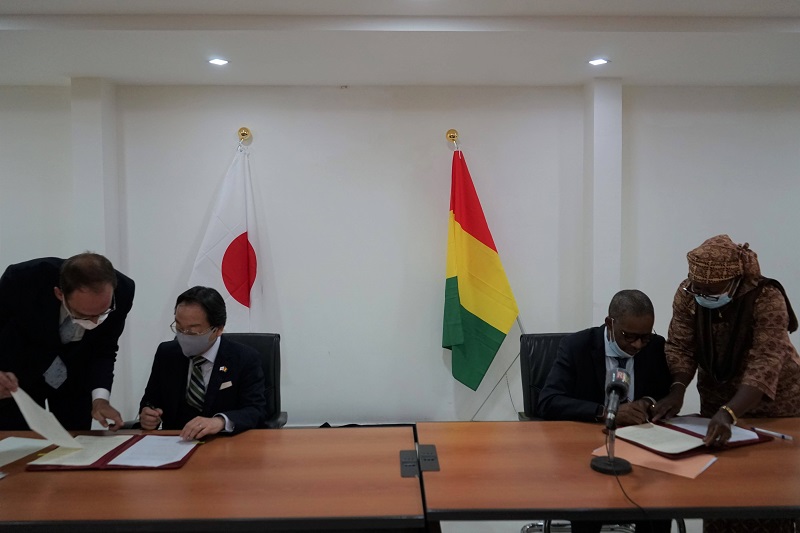 Guinée-Coopération : Le Japon finance la reconstruction de l’INSP de ...