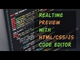 Real Time Html Css And Javascript Editor With Preview Youths Forum