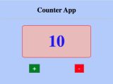 Counter App Using Html Css And Javascript Youths Forum