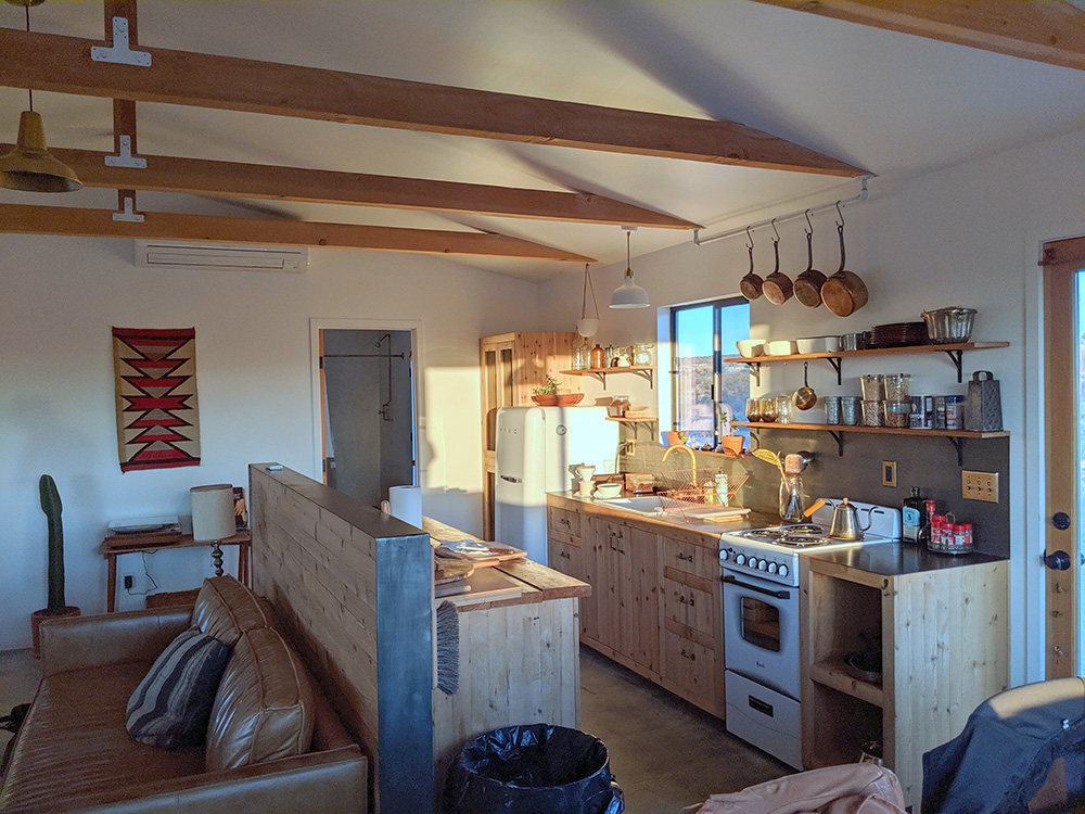 Simple Modern Cabin - interior design - YR Architecture + Design