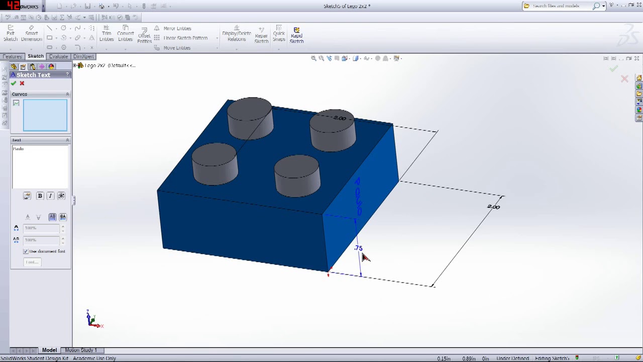 Solidworks Tutorial For Beginners Youtube
