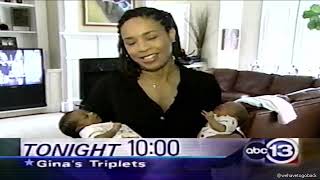 ABC 13 Eye Witness News clip featuring Gina Gaston circa 2003