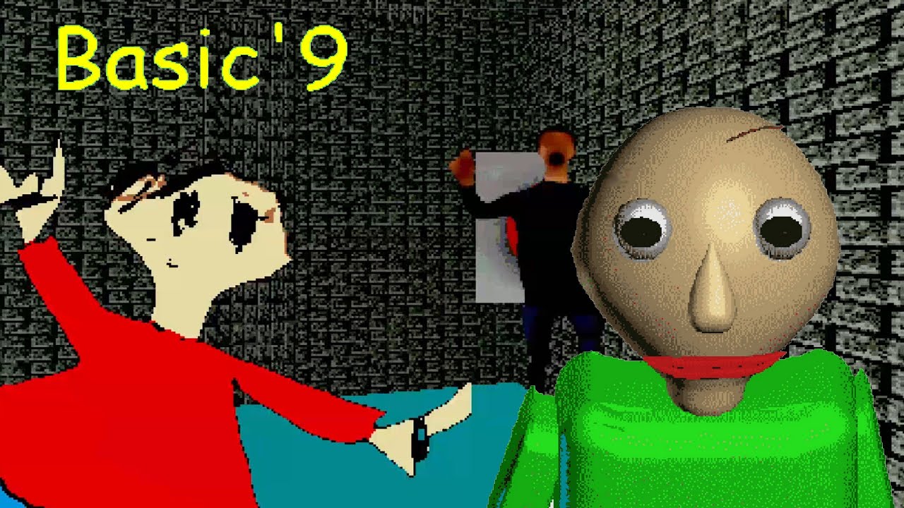 Basics 9 Baldi S Basics Fangame Youtube