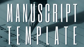 Microsoft Word Template for Formatting Your Manuscript