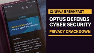 Optus defends its cyber security as government flags large fines | ABC News