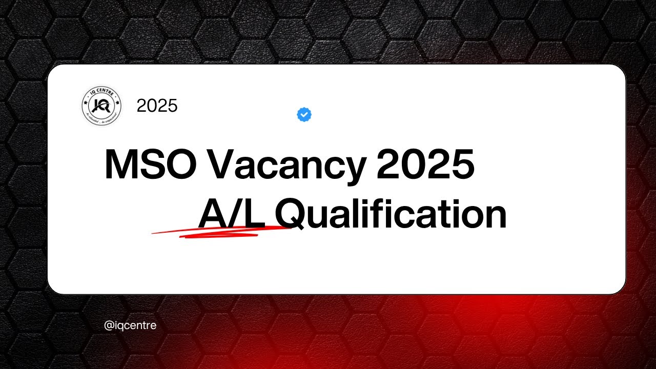 Mso 2025 Gazette Explained Youtube