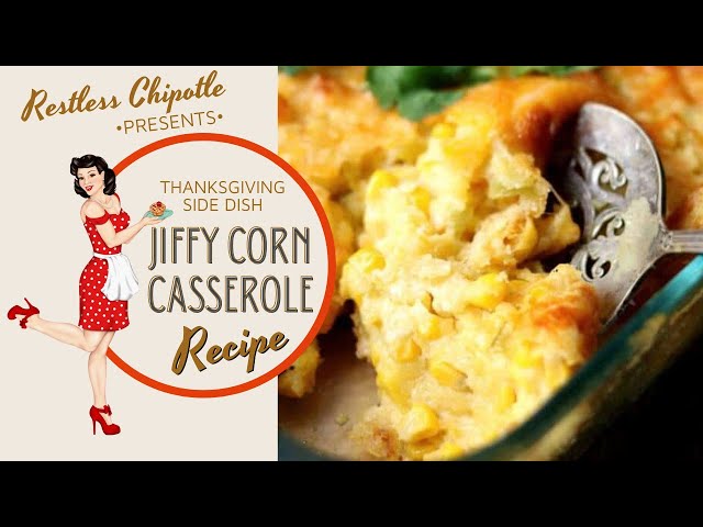 Jiffy Scalloped Corn Casserole Recipe