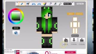 Making a Green Umbreon Skin on The Skindex