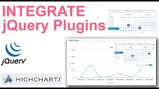 PHP Project: How To Integrate jQuery Plugins To My Website - HighCharts and DateRangePicker #tech