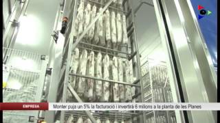 Embotits Monter augmenta la facturació un 5,5% durant el 2014 i