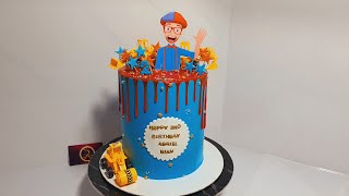 Blippi Birthday Cake Full Video | Kids Cake Design Tutorial #BlippiCake  #FunCakeDesign #BlippiFans