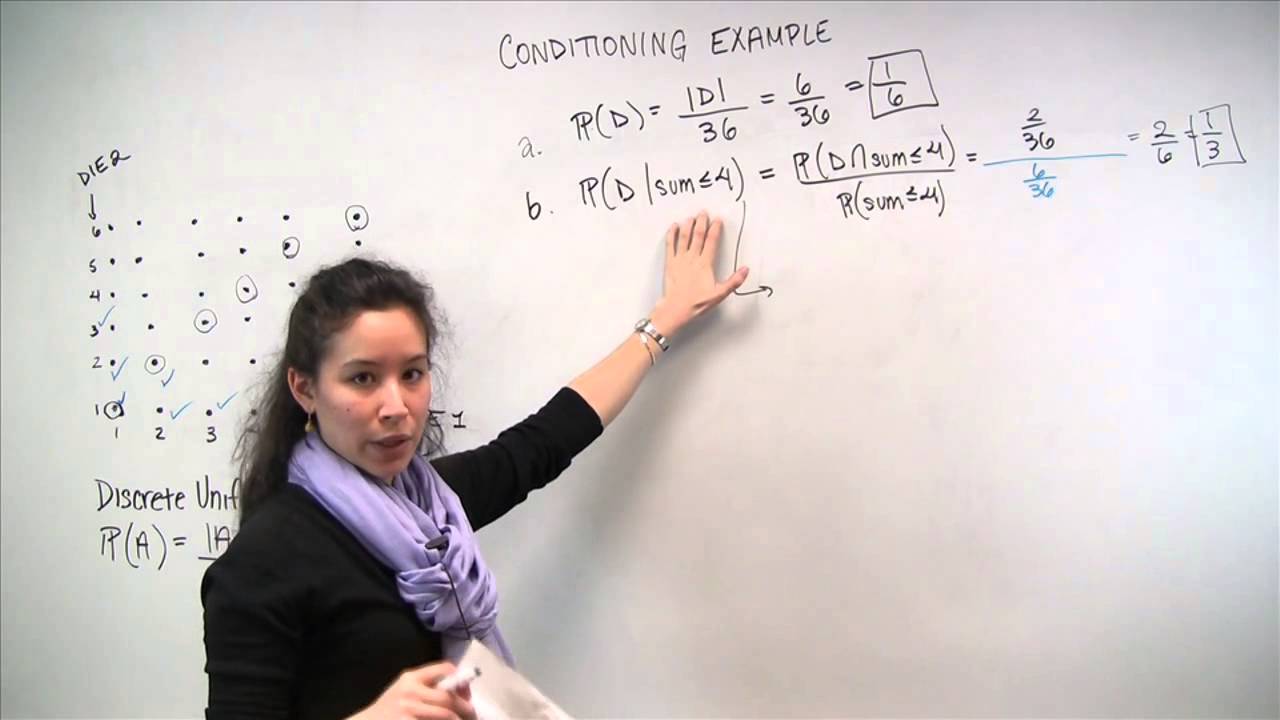 Conditional Probability Example Youtube