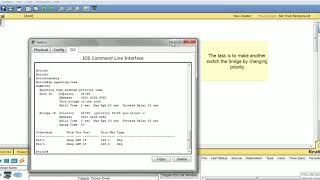 Learning Loop avoidance with Spanning tree on CISCO PACKET TRACER