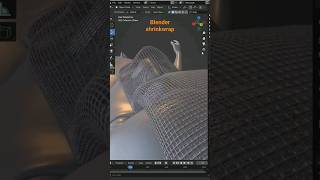 #Blender 3d shrinkwrap modifier tutorial