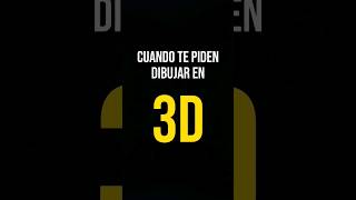 ⭐ Como Hacer un DIBUJO en 3D ➡️ Dibujos 3D Ilusión Óptica #shorts #shortvideo #short