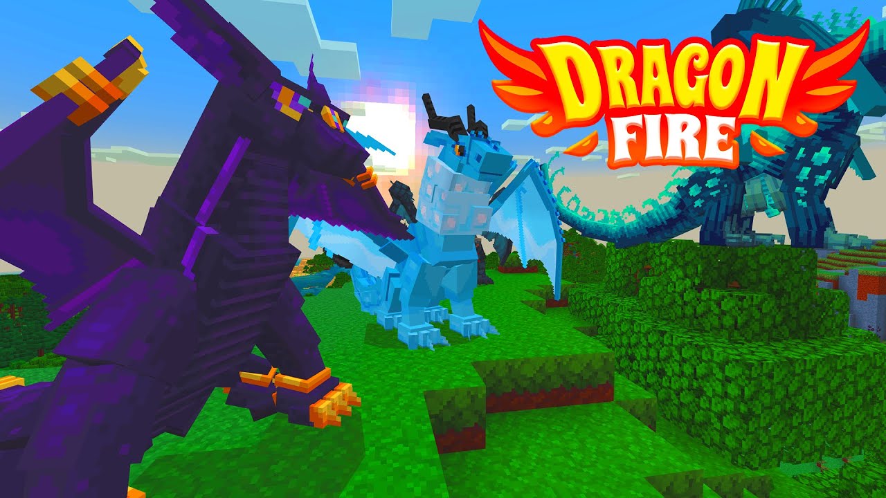 Minecraft The Dragonfire Add On Let S Play 3 Youtube