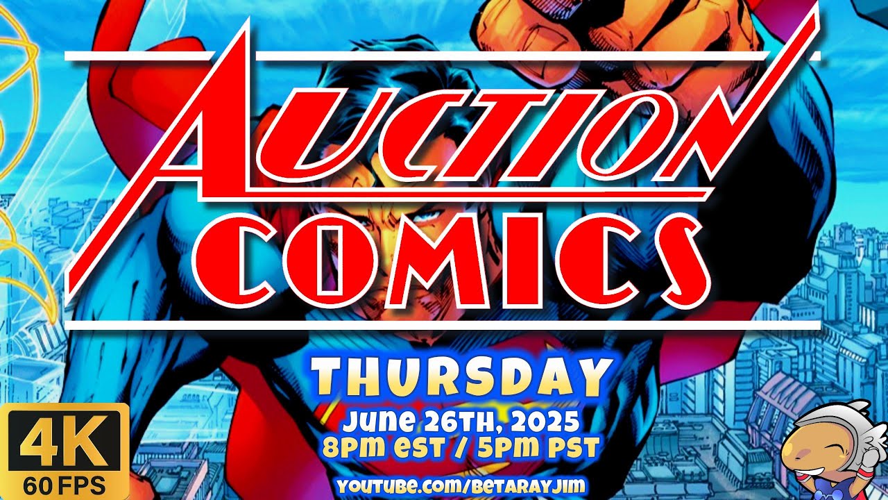 Auction Comics Thursday Team Up Youtube