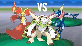 GRB Episode 20: Delphox vs Chesnaught vs Greninja Rap Battle