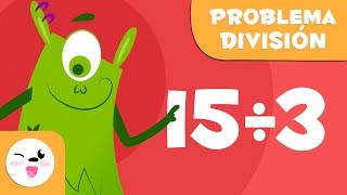 Aprender a dividir - Problemas de matemáticas para niños, la división