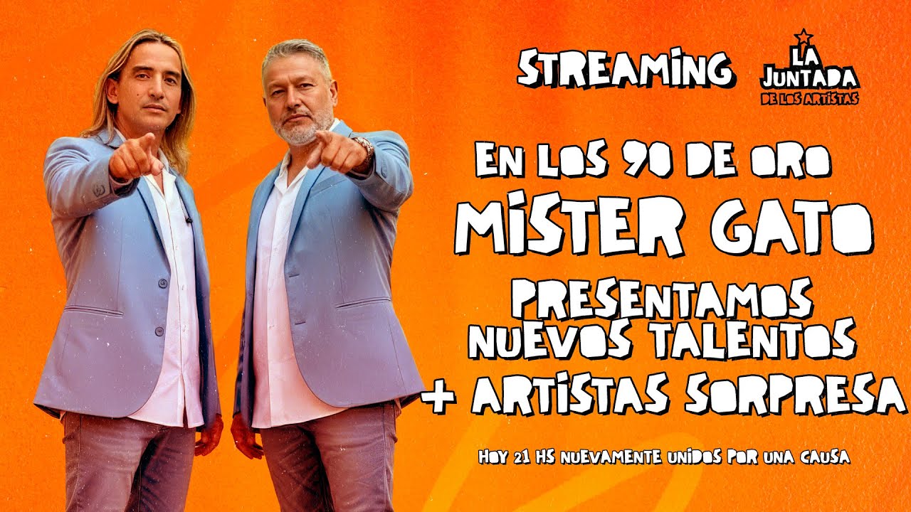 La Juntada De Los Artistas Solidaria Mister Gato Artistas Invitados
