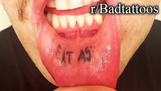 regret in high definition (r/badtattoos)