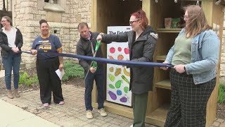 Greater Green Bay YMCA reveals community fridge for free & fresh food access