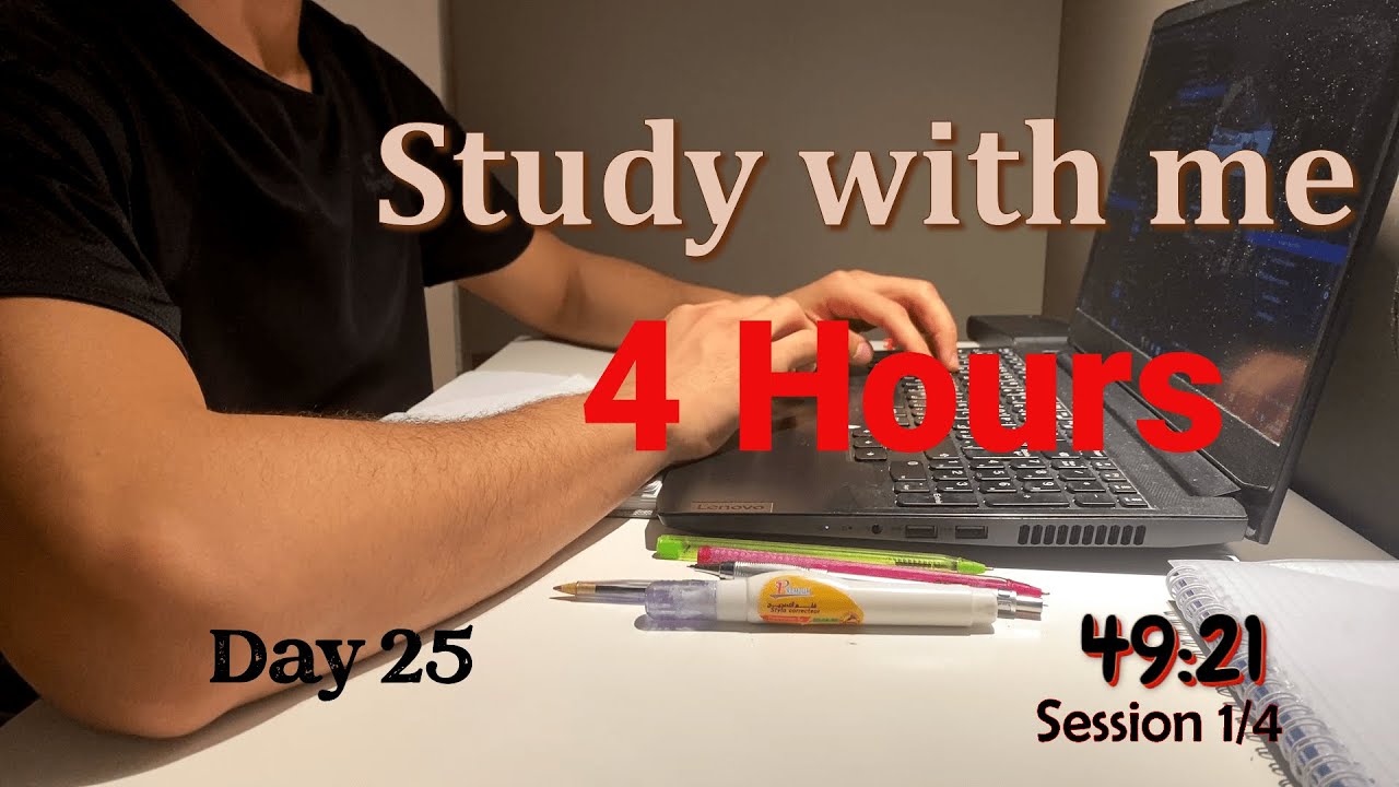 Day 24 Study With Me 10 Hours 50 10 Rain Sound Youtube