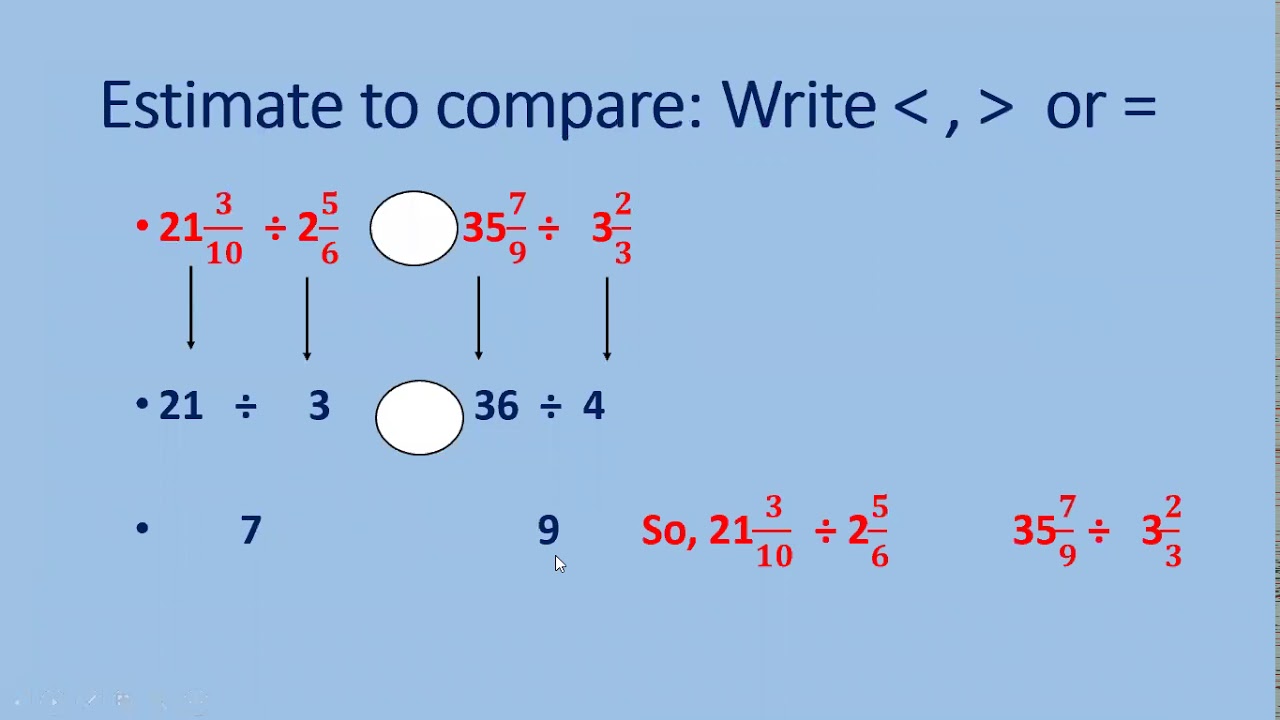 Grade 6 Math Lesson 2 6 Youtube