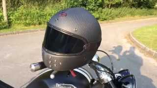 Ruby Castel St Roc Carbon Helemt