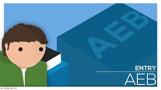 A E B