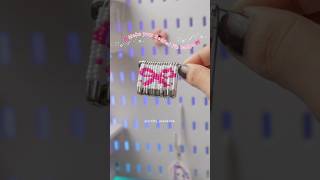 DIY Safety Pin Beaded charm✨🎀 #diy #shorts