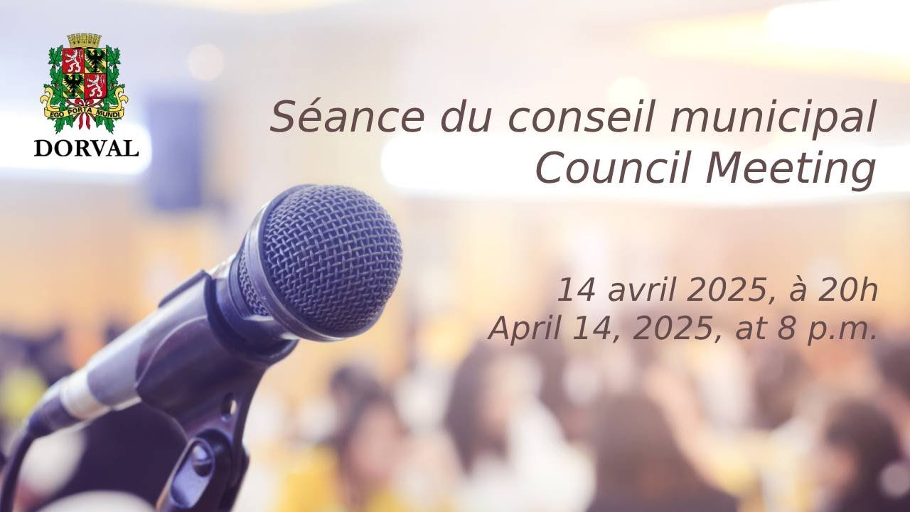 2025 04 14 Séance Du Conseil Municipal Council Meeting Youtube