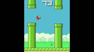 Flappy Bird   Clone Speedrun Score: 128 3rd Place