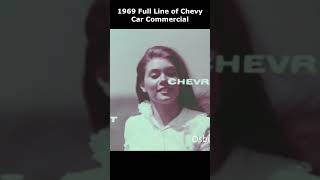 1969 Chevrolet commercial full line #Chevy #corvette #impala #SS #chevelle #camaro #commercial #pub