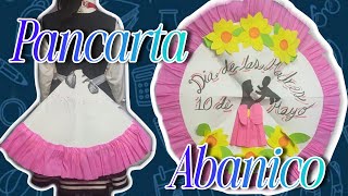 How to make a banner or fan poster for an exhibition or anniversaries / school crafts