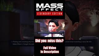 Don't Miss This In Mass Effect! #masseffect #shorts