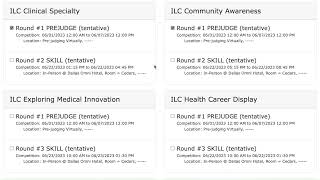HOSA - ILC 2023 Judge Registration