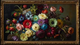 Vintage  Charming Dramatic Mood Wallpaper Background | Ultra HD 4K | Framed Original Digital Art