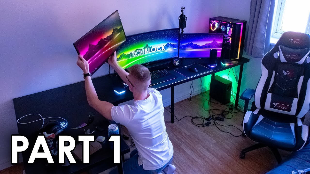 Re Building My Gaming Setup Part 1 Youtube